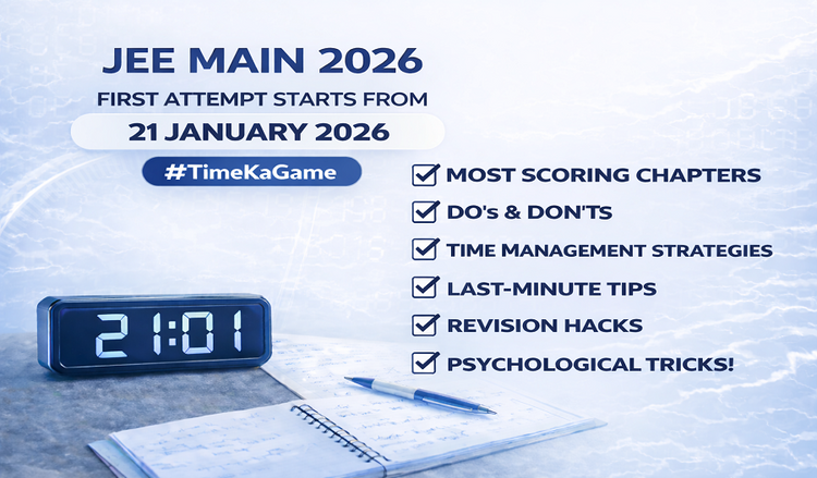 JEE Main 2026 Session 1 Dates Announced – EduTiger