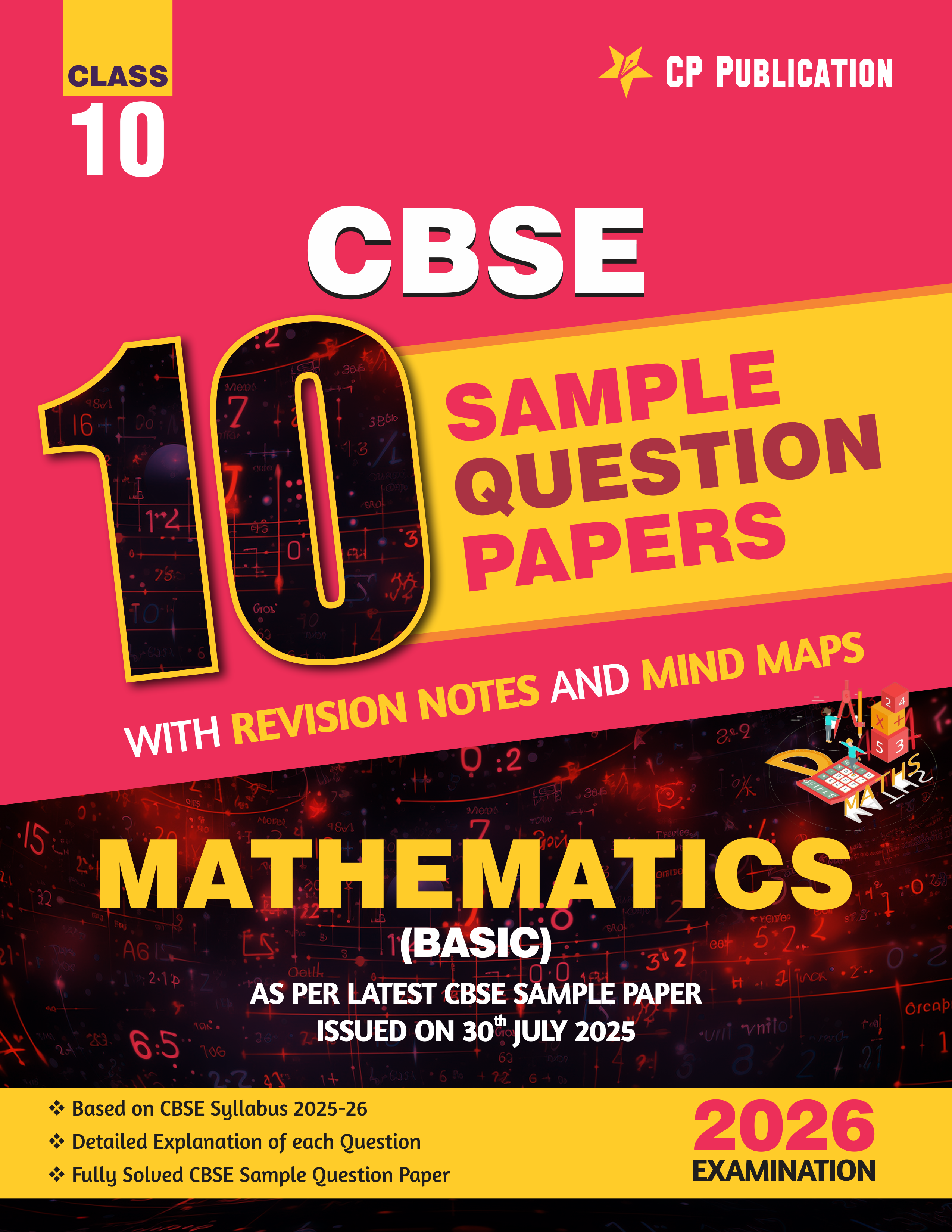 CBSE 10 Sample Question Papers Class 10 Mathematics (Basic) for 2026 B ...